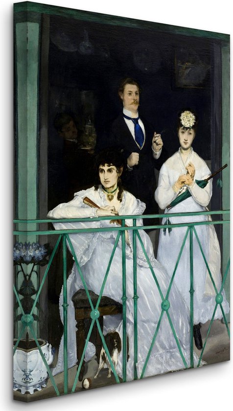Edouard Manet - The Balcony - Het balkon (1868) - 3:2 | bol