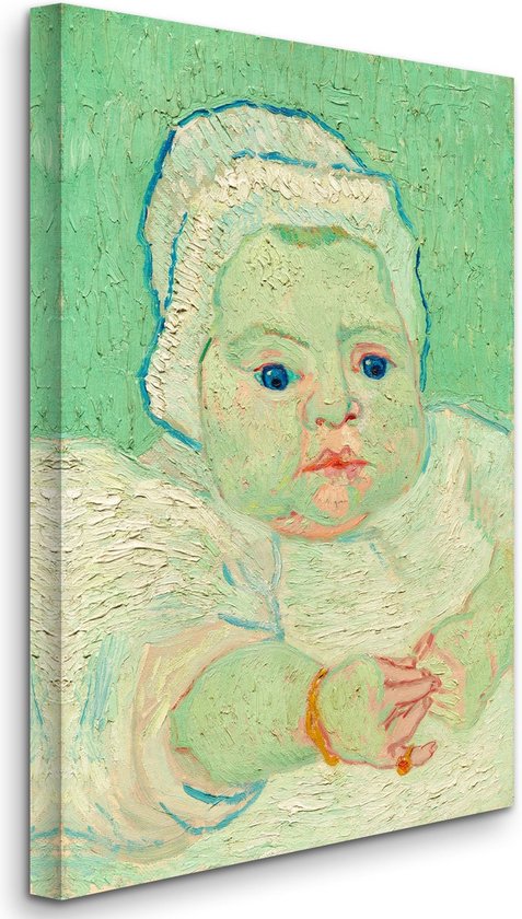 Vincent van Gogh - The Baby Marcelle Roulin - De baby Marcelle Roulin ...