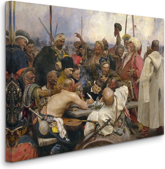 Ilja Jefimowitsch Repin - Reply of the Zaporozhian Cossacks - Antwoord ...