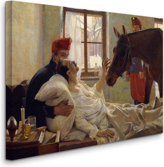 Max Kurzweil - A Dear Visitor - Een dierbare bezoeker (1894) - 2:3 | bol