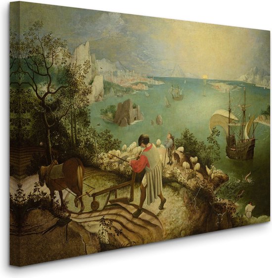 Pieter Bruegel the Elder - Landscape with the Fall of Icarus ...