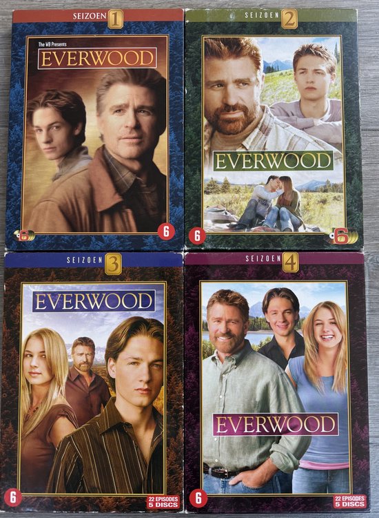 DVD box set Everwood de complete serie seizoen 1 • 2 • 3 • 4 (Dvd ...