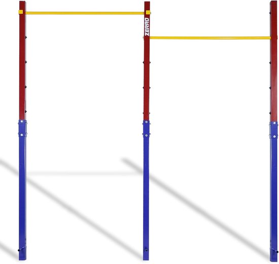 ZERRO horizontale rekstok outdoor gymnastiek rekstok belastbaar tot 150 ...