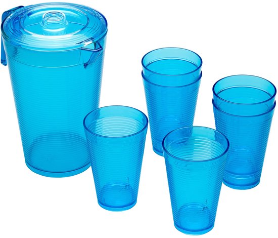 My Ninki ® Stijlvolle 2.1L Karaf-Set met 6 Luxe Cocktail- en ...