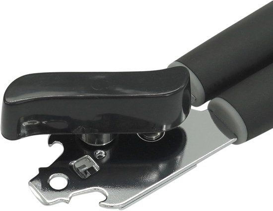 Multifunctionele Blikopener met Flesopener - Roestvrijstalen Functiekop ...