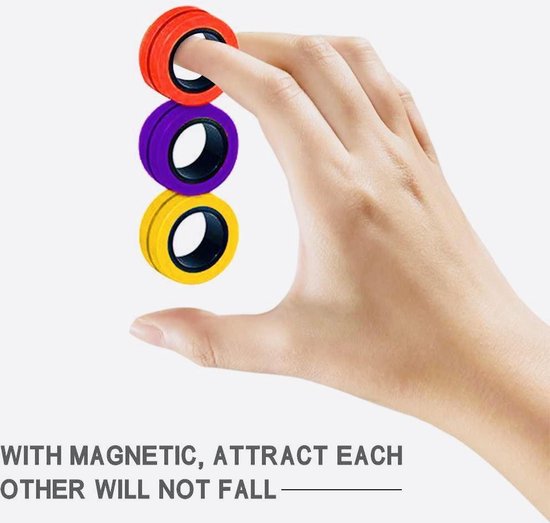 Fidget Toys - Spinner voor TikTok - Magneet Vinger Spinner ...