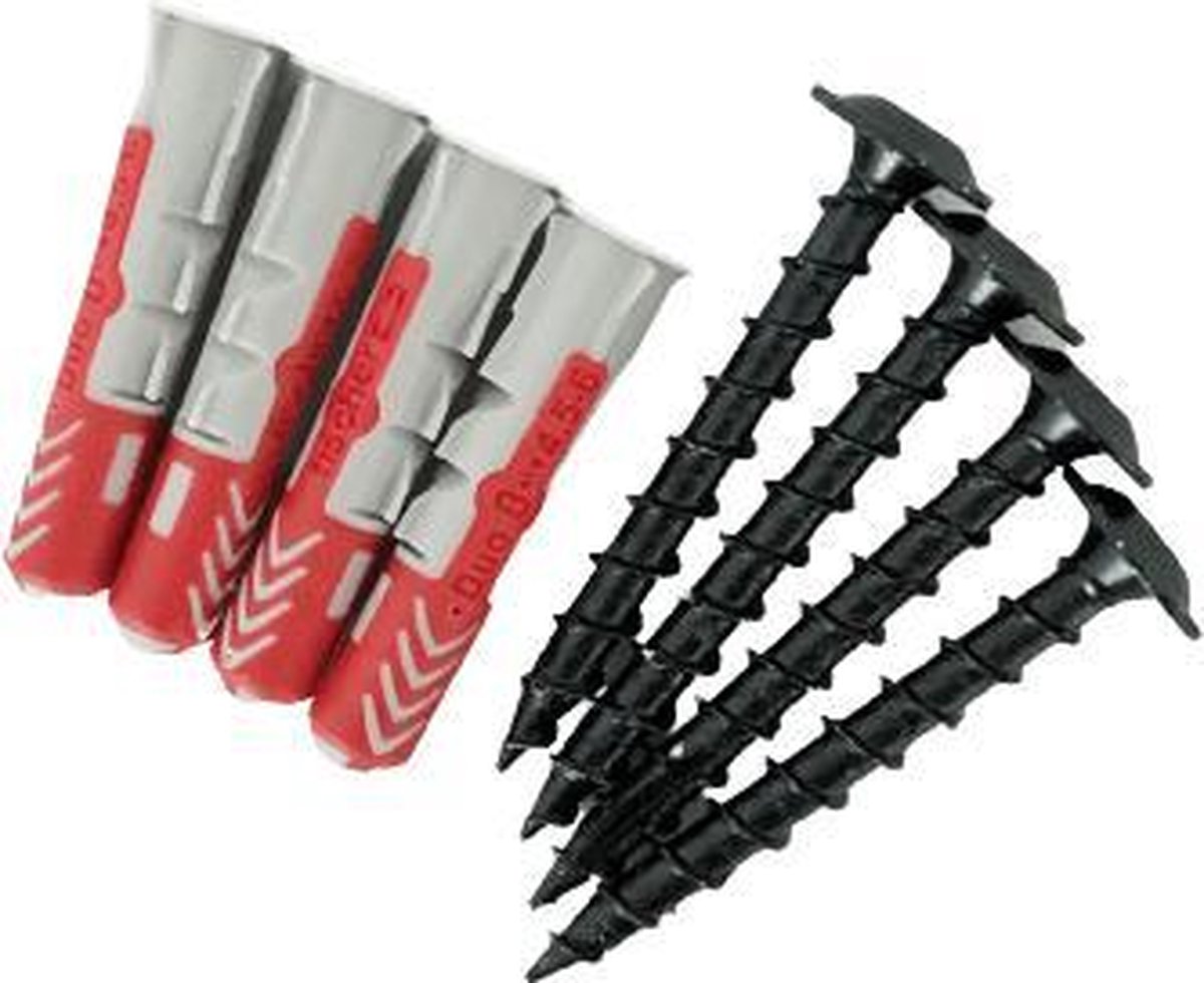 Industriële Plankdragers - Staal - Mat Zwart - 20 cm - muurbeugel ...