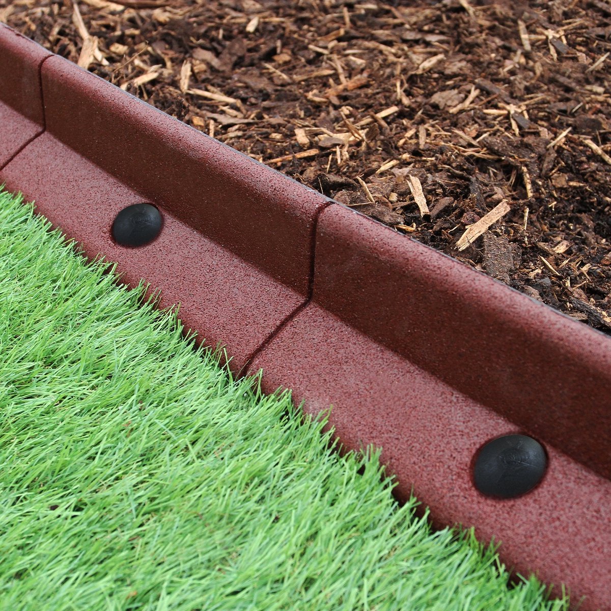 Flexibele Borderrand tuin - Oranje/Bruin - Set: 26 x 1.2 meter (120 x 8 ...