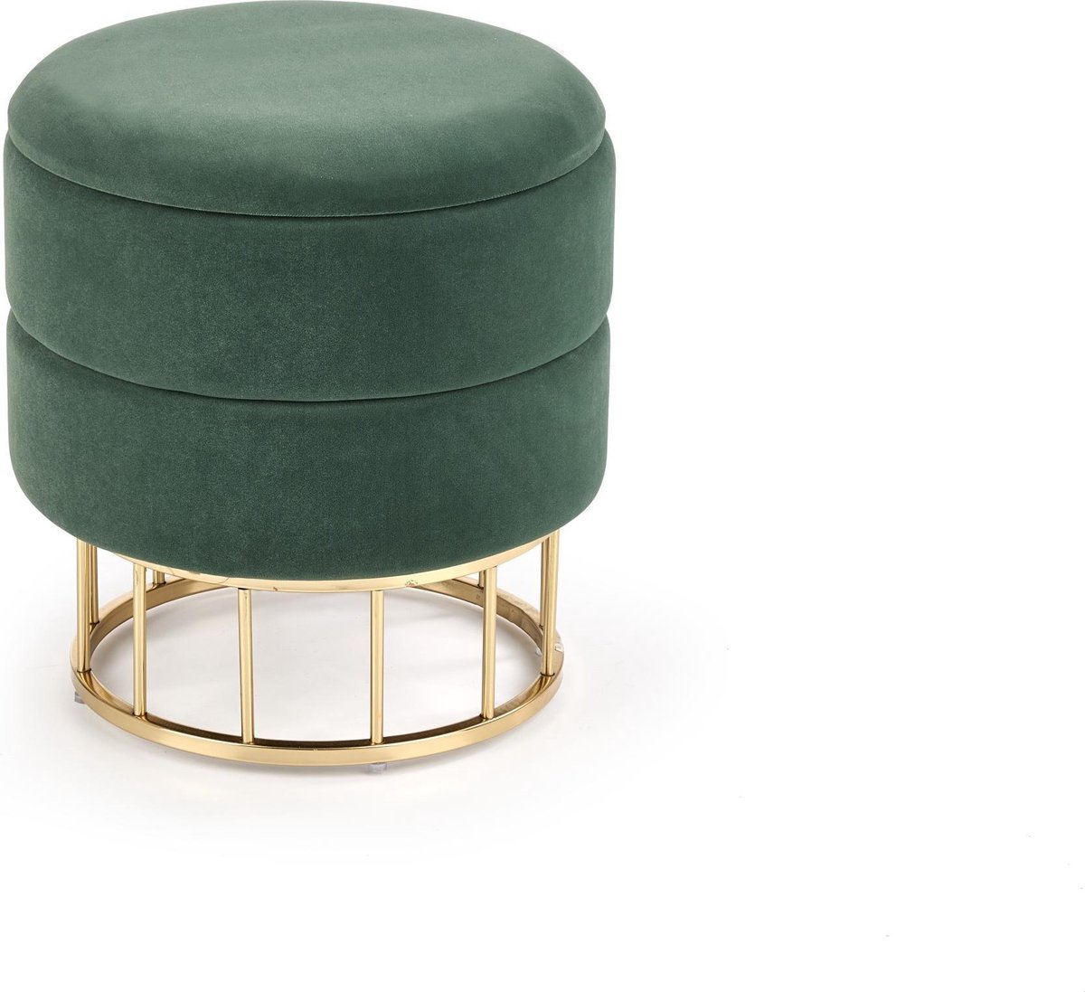 Kruk Fluweel – Ronde Velvet Zitkruk – Poef – Geschikt als ...