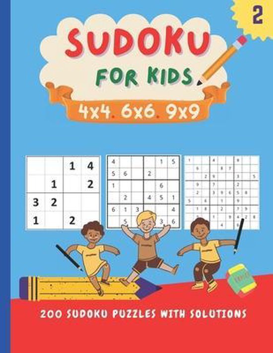 Sudoku for kids 4x4 6x6 9x9, Zarqa Publishing | 9798746326867 | Boeken ...