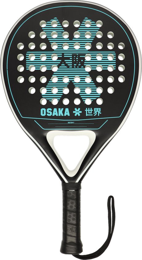 Osaka Deshi Padel Racket Tyro Frame - Black/aqua/pink - Padel - Padel ...