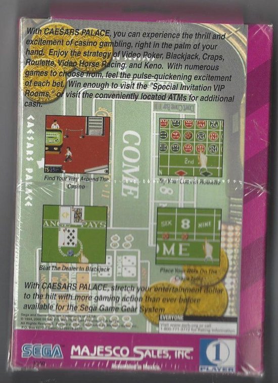 Caesars Palace /Sega Game Gear | Games | bol