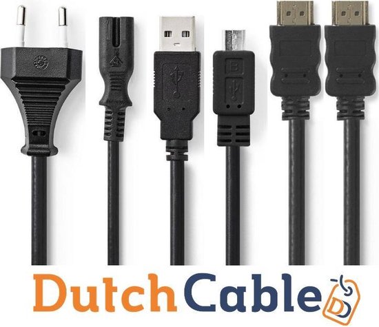 Dutch Cable - Playstation 4 - Starterkit - HDMI - Oplaadkabel - Mirco ...