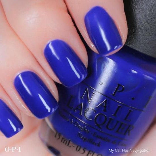 Opi Nagellak My Car Has Navy-gation Dames 15 Ml Glas Navy | bol