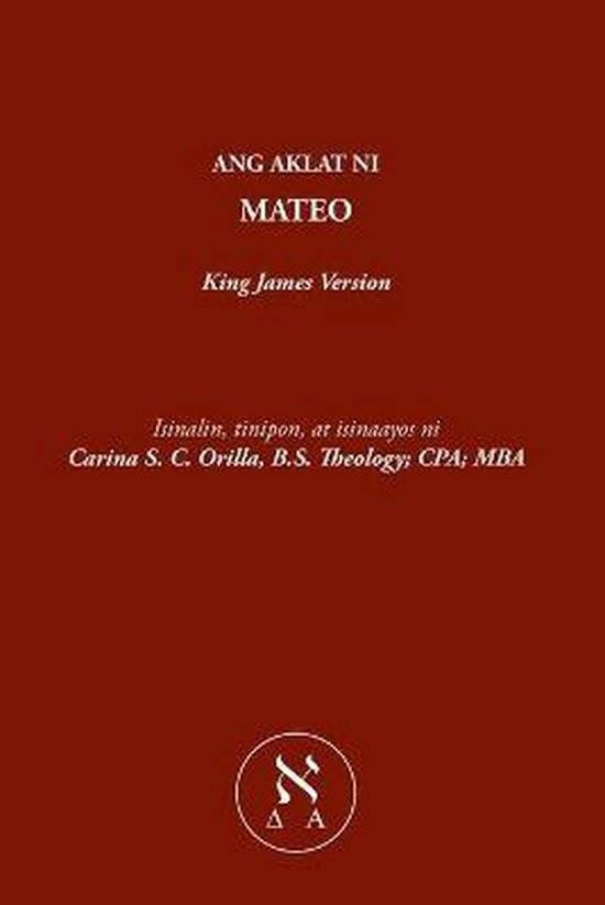 Ang Aklat ni Mateo | 9781632217714 | Carina S C Orilla | Livres | bol.com