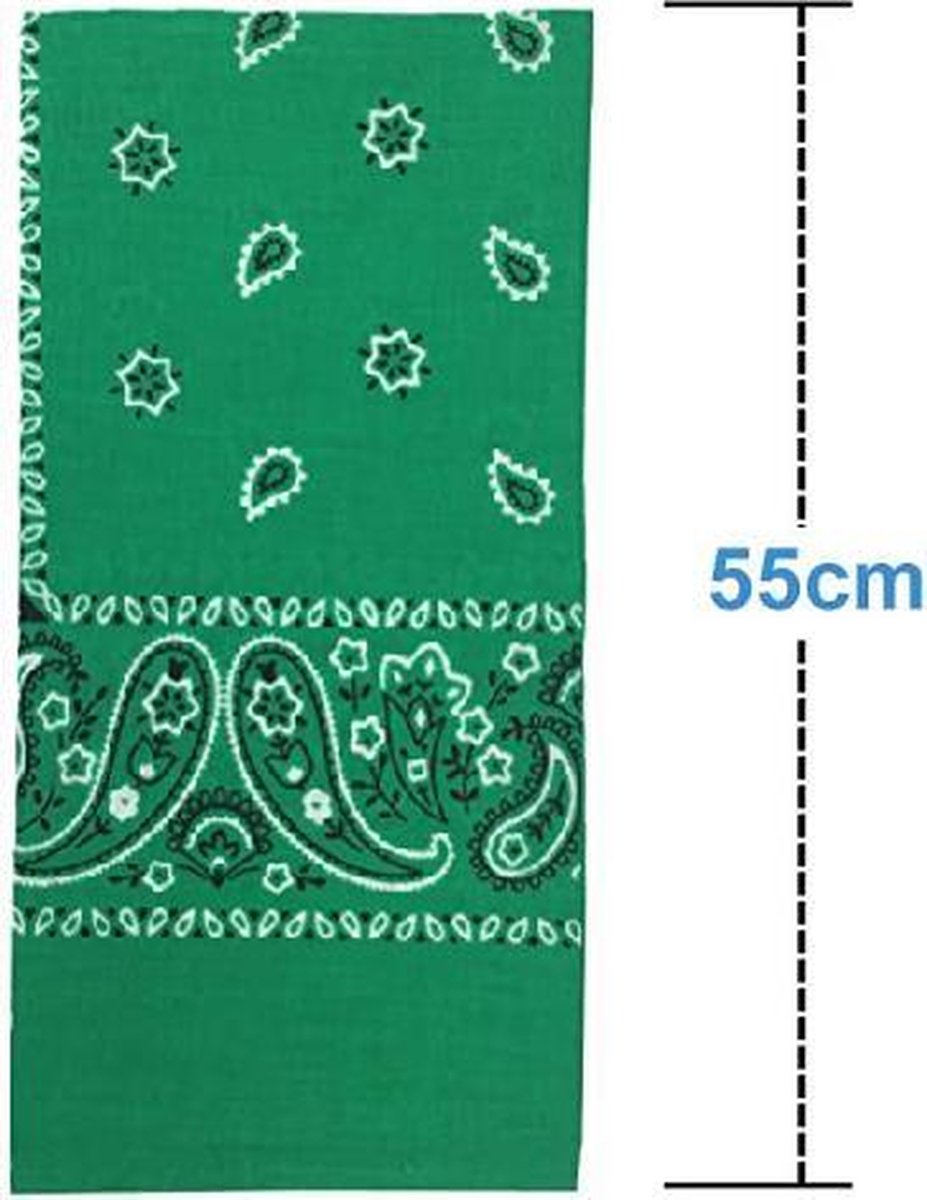 Bandana Hond - Groen - 55 cm | bol.com