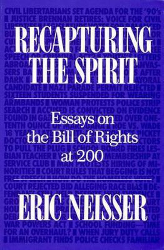 Recapturing the Spirit | 9780945612230 | Eric Neisser | Boeken | bol.com