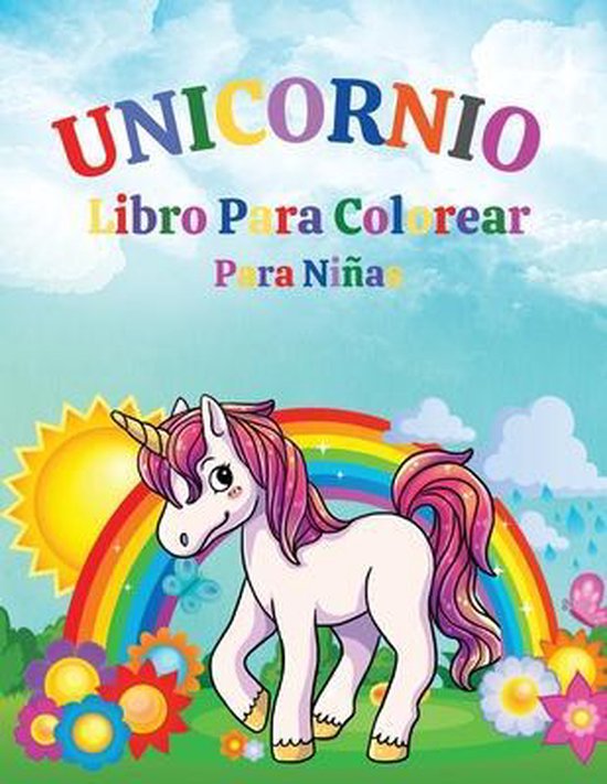 Unicornio - Libro Para Colorear Para Niñas, Gabrielle Noyce ...