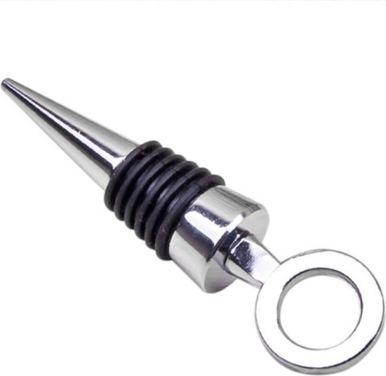 Metalen wijnstopper in speciale vorm (ring) | bol