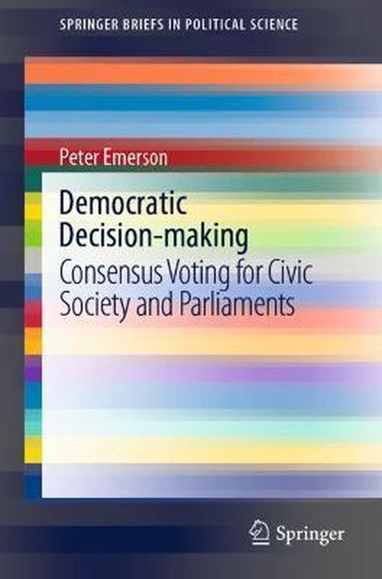 Democratic Decision-making | 9783030528072 | Peter Emerson | Boeken ...