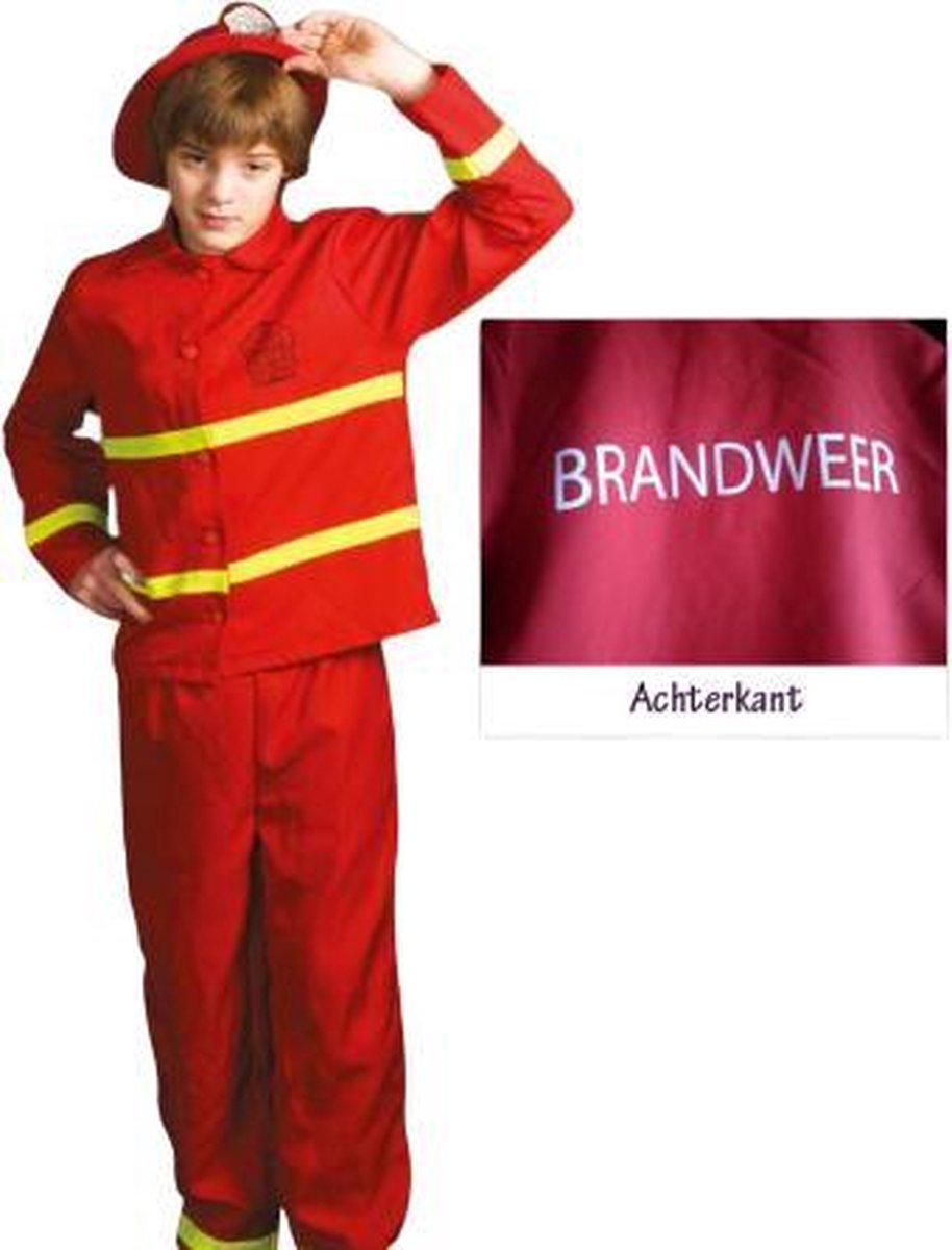 Kinder brandweerman pak kopen. | bol.com