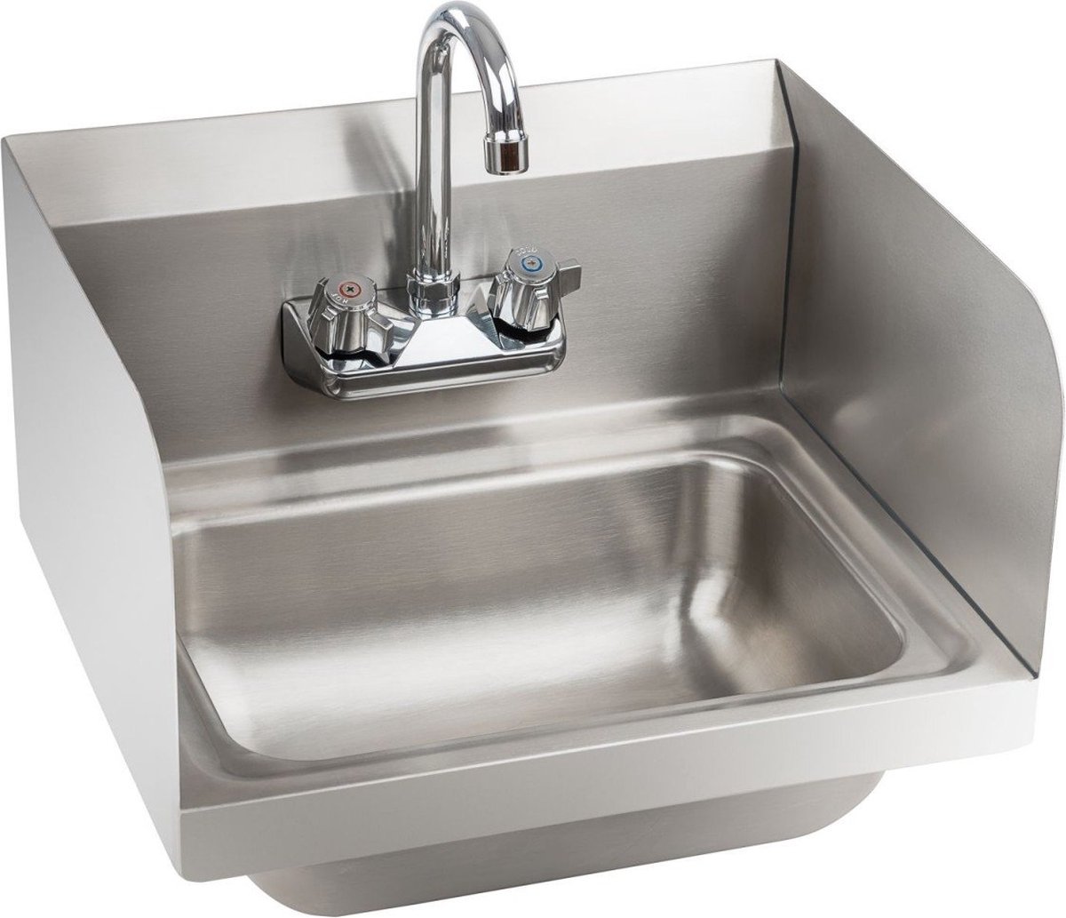 Royal Catering Commerciële handwasbak - Incl. Armatuur | bol.com