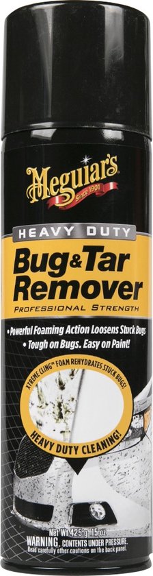 Meguiar's Heavy Duty Bug & Tar Remover - Insecten & Teerverwijderaar - 473ml | bol