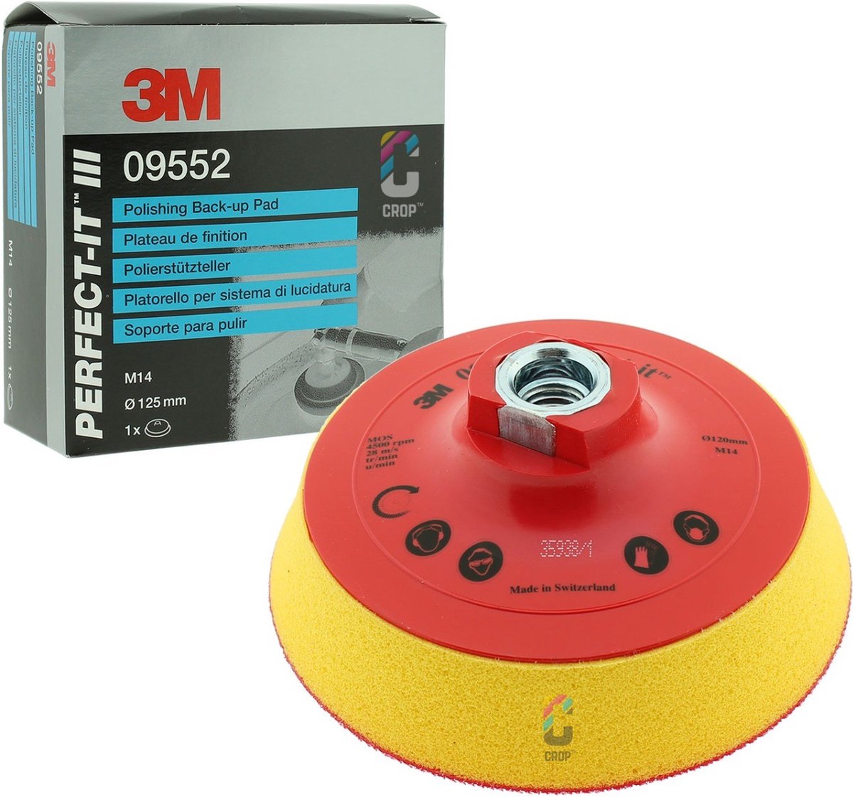 3M 09552 Steunpad 125mm M14 | bol.com