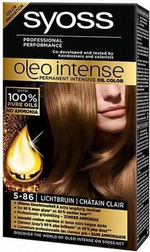 bol.com | SYOSS Color Oleo Intense 5-86 Lichtbruin Haarverf - 1 stuk