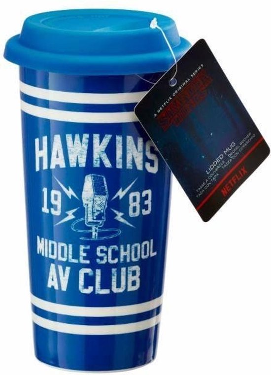 STRANGER THINGS - Hawkins AV Club - Koffiebeker to go | bol