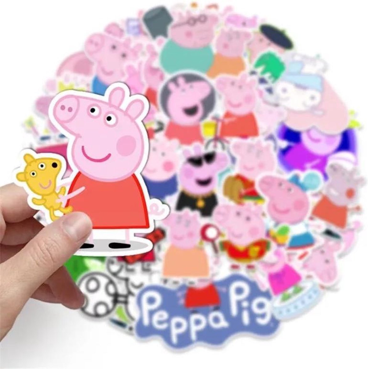 Peppa Pig stickers || 25 stuks stickers || Waterproof|| Disney stickers ...