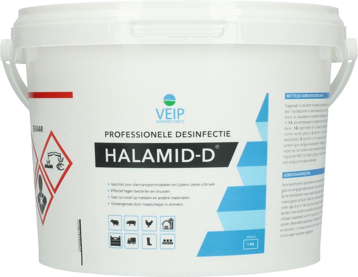 Veip Halamid-D Desinfectie 1 kilogram | bol.com