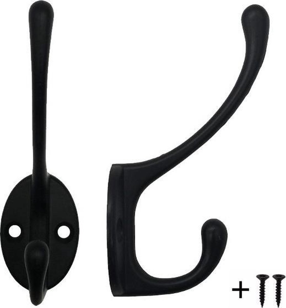 Jashaak inclusief schroefjes | Ophanghaken | Ophanghaak | Kapstokhaak ...