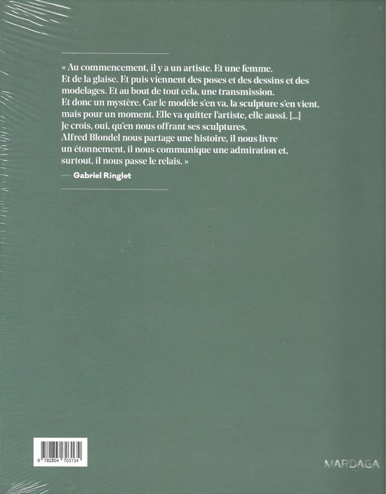 ALFRED BLONDEL Sculpteur Dans L'ame, Gabriel Ringlet | 9782804703134 ...