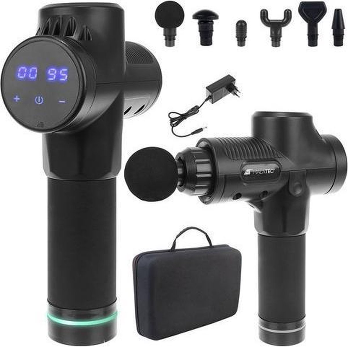 Gun Professional Massage Pro - 20 POSITIONS / NIVEAUX - Led Écran ...