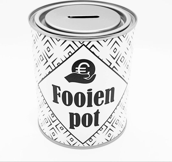Studio Juulz Spaarpot Fooienpot / Spaarblik / Fooien / Fooienpotje ...