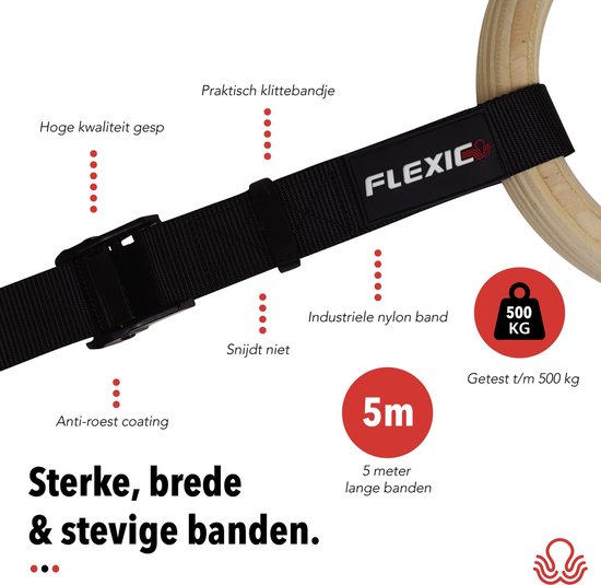FLEXIE RINGS - Turn ringen - Gymnastiek ringen - Gymringen - Crossfit ...