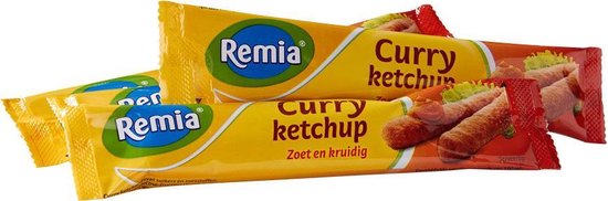 Remia Curry ketchup Kleine Zakjes Sachtes 150 stuks x 20 ml Sachets ...