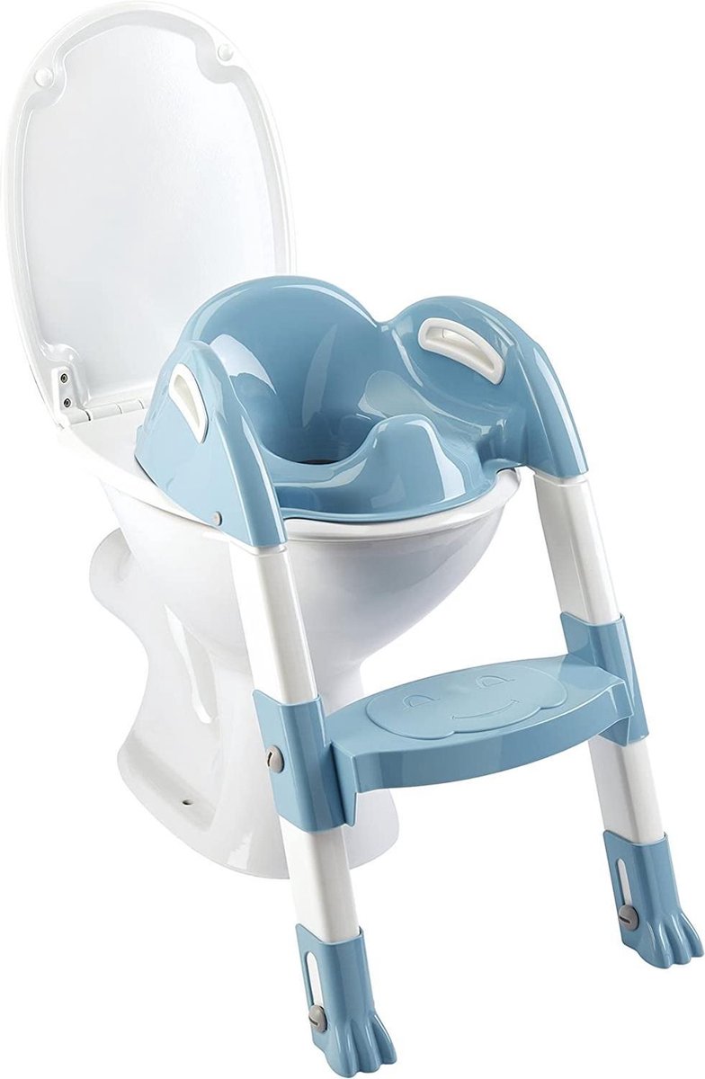 Toilettrainer,kinderen wc-bril met matte zitting en hoge rugleuning ...