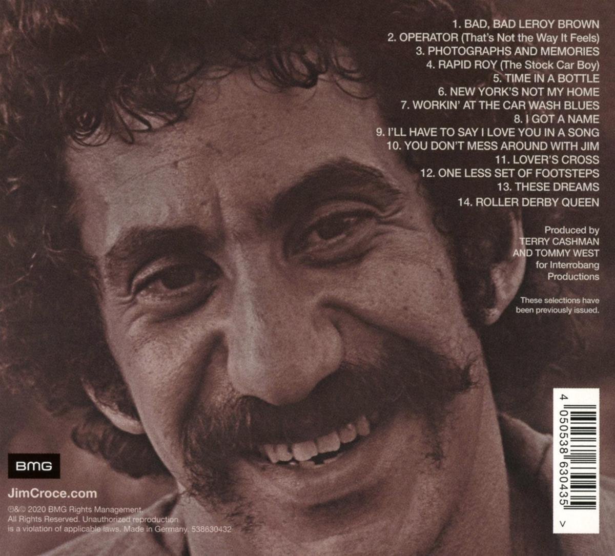 Photographs & Memories: His Greatest Hits, Jim Croce | CD (album ...