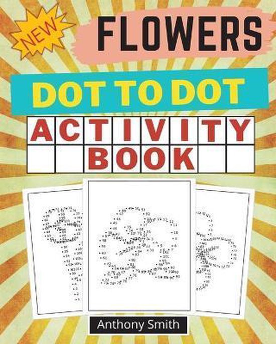 NEW!! Flowers Dot to Dot Activity Book: Creative Haven Dot to Dot Book ...