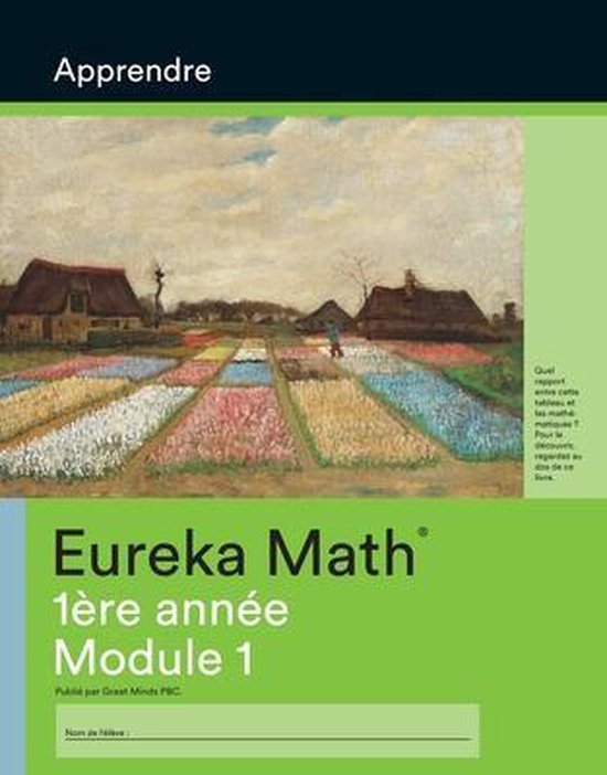 Eureka Math- French - Eureka Math Grade 1 Learn Workbook #1 (Modules 1 ...