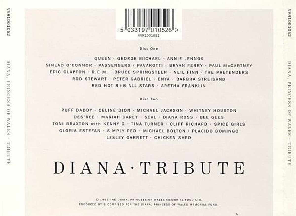 Diana - Princess of Wales Tribute, various artists | CD (album ...