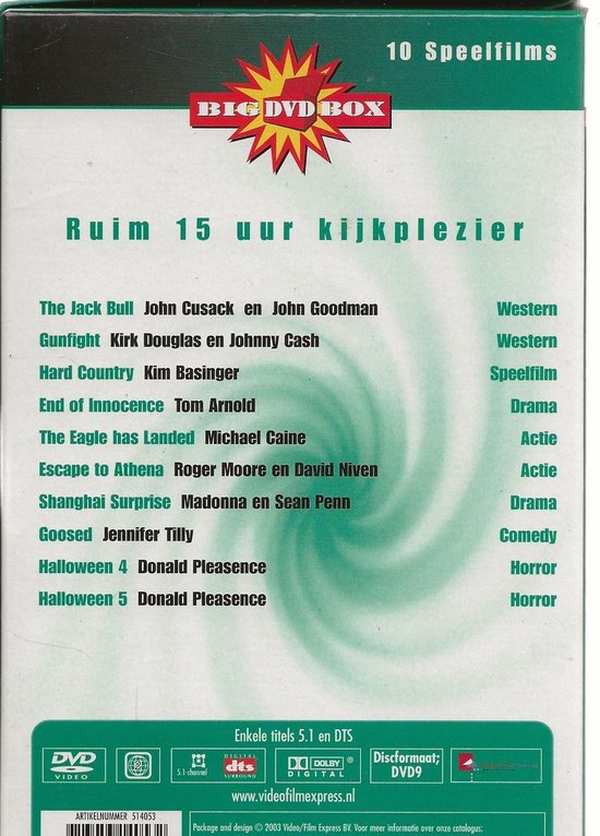 BIG DVD BOX 1 (Dvd), Onbekend | Dvd's | bol