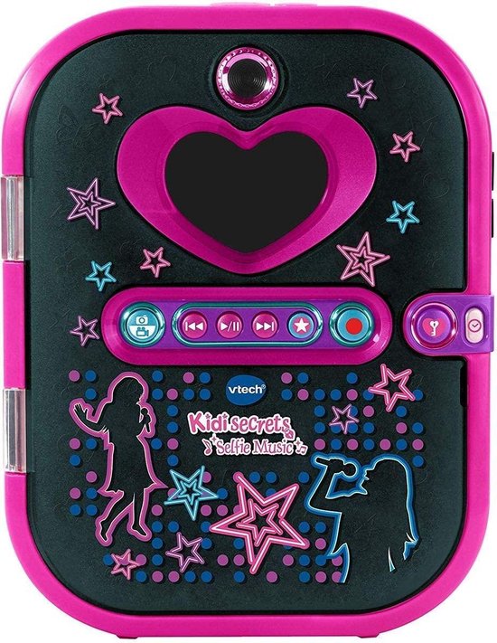 VTech - Kidi secrets - MP3 speler - Selfiecamera en muziek | bol