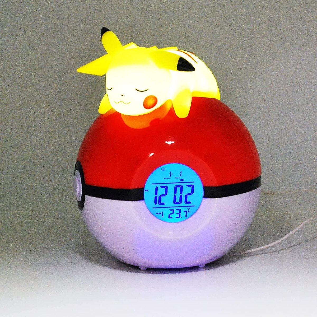 bol.com | Teknofun Pokémon Wekkerradio - Poké Ball Pikachu
