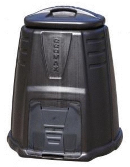 Ecomax Compostbak - Containers - 76x72x86 cm 220 l Zwart | bol