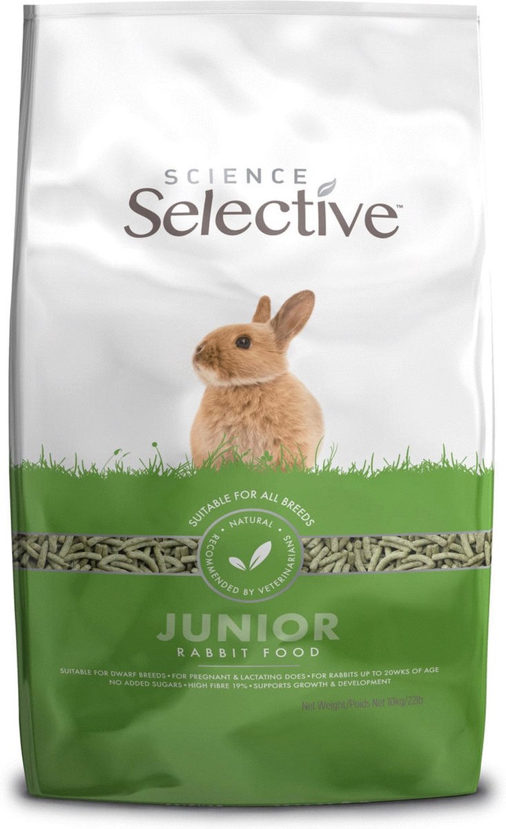 Supreme Science Selective Rabbit Junior - Konijnenvoer - 10 kg | bol.com