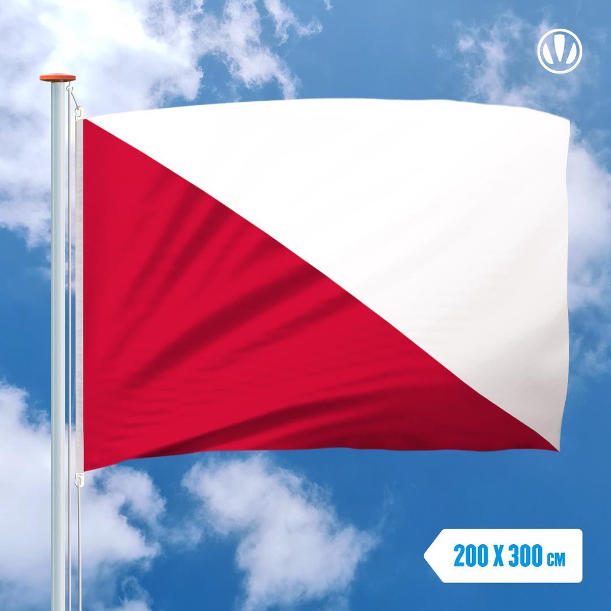 Vlag Utrecht stad 200x300cm | bol.com