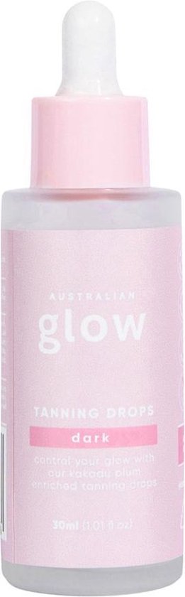 Australian Glow Self Tan Drops - Dark - Zelfbruiner Gezicht en Lichaam ...